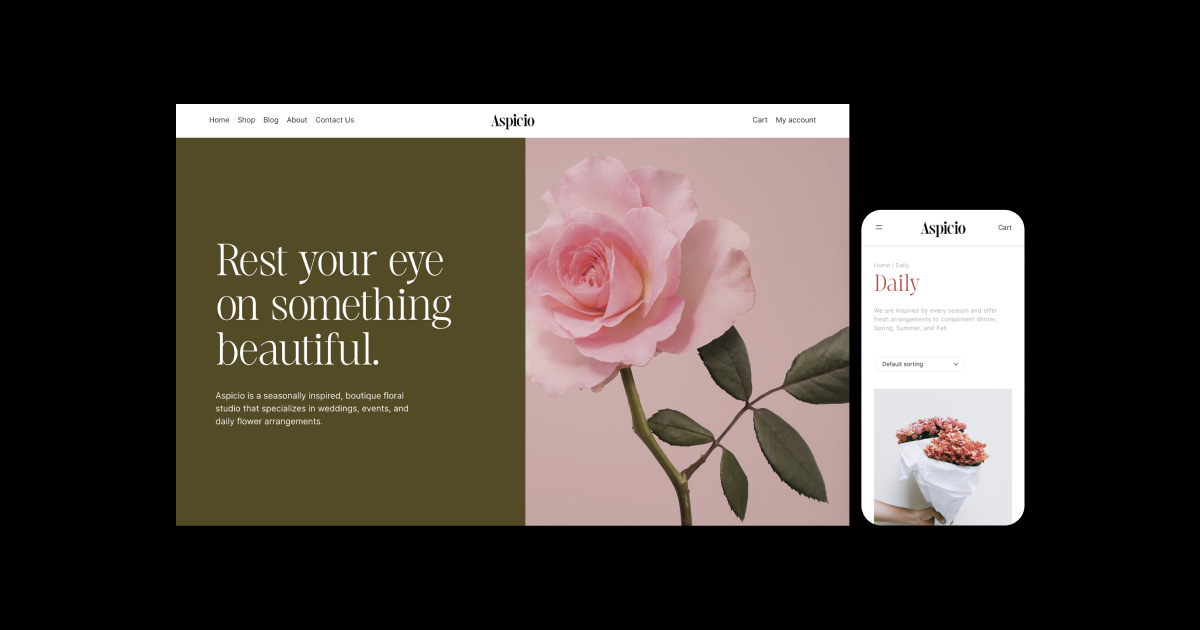 Welcome Aspicio - Another New WordPress Theme for Shops and Small Businesses - Themes Kingdom