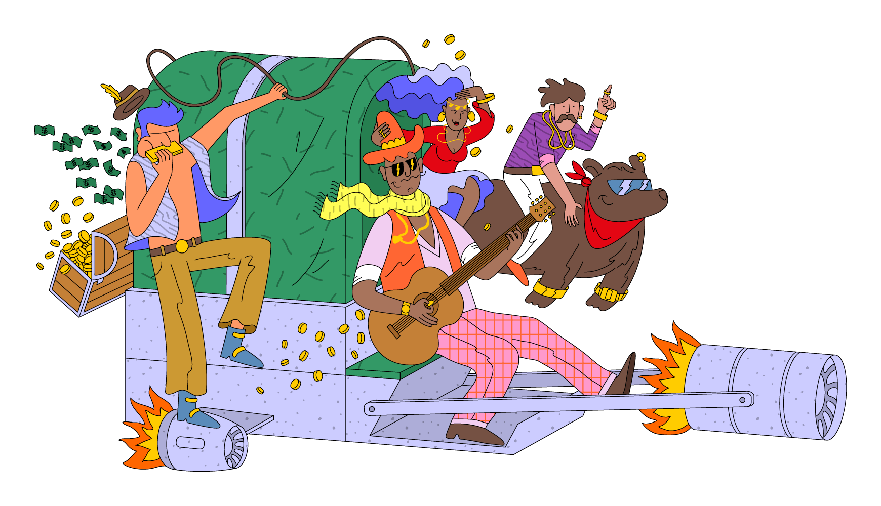 Download our free editable vector illustrations - ThemesKingdom