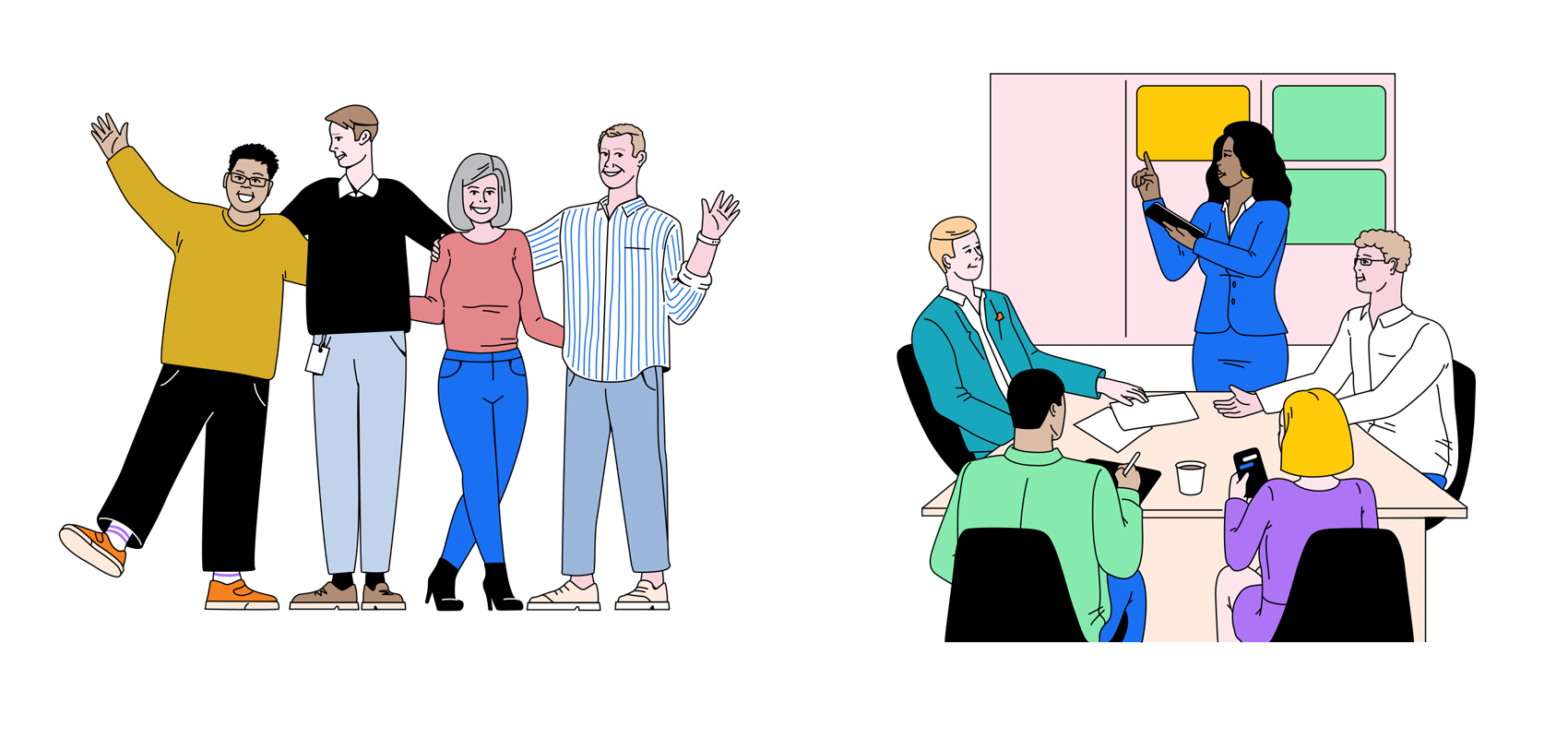 A Pack of Free Vector Illustrations Polly - ThemesKingdom