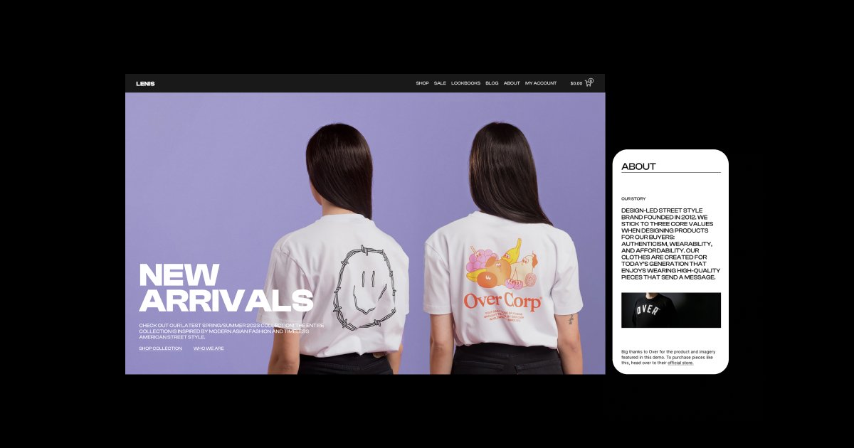 Lenis, FSE WooCommerce theme for shops - ThemesKingdom